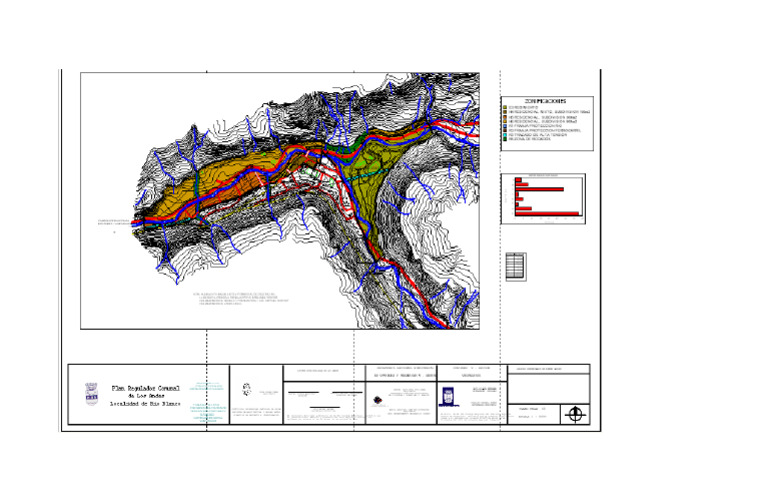 Plano - Zonificacion - Rio - Blanco COMUNA DE LOS ANDES | PDF