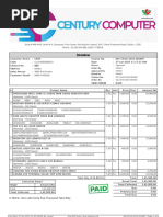 Croma Bill for DELL 15 Insp 3520 | PDF