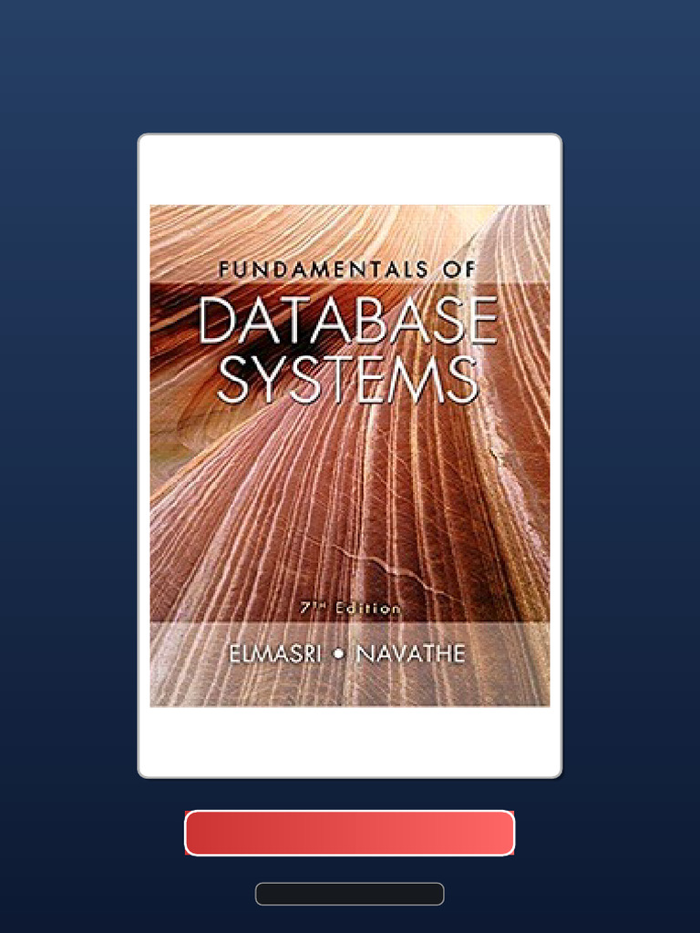 Fundamentals of Database Systems 7th Edition Full Download | PDF | Databases | Database Design