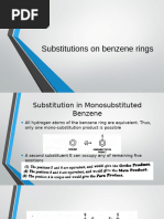 Monosubstituted Benzene Directing Effects | PDF | Hydrogen Compounds ...