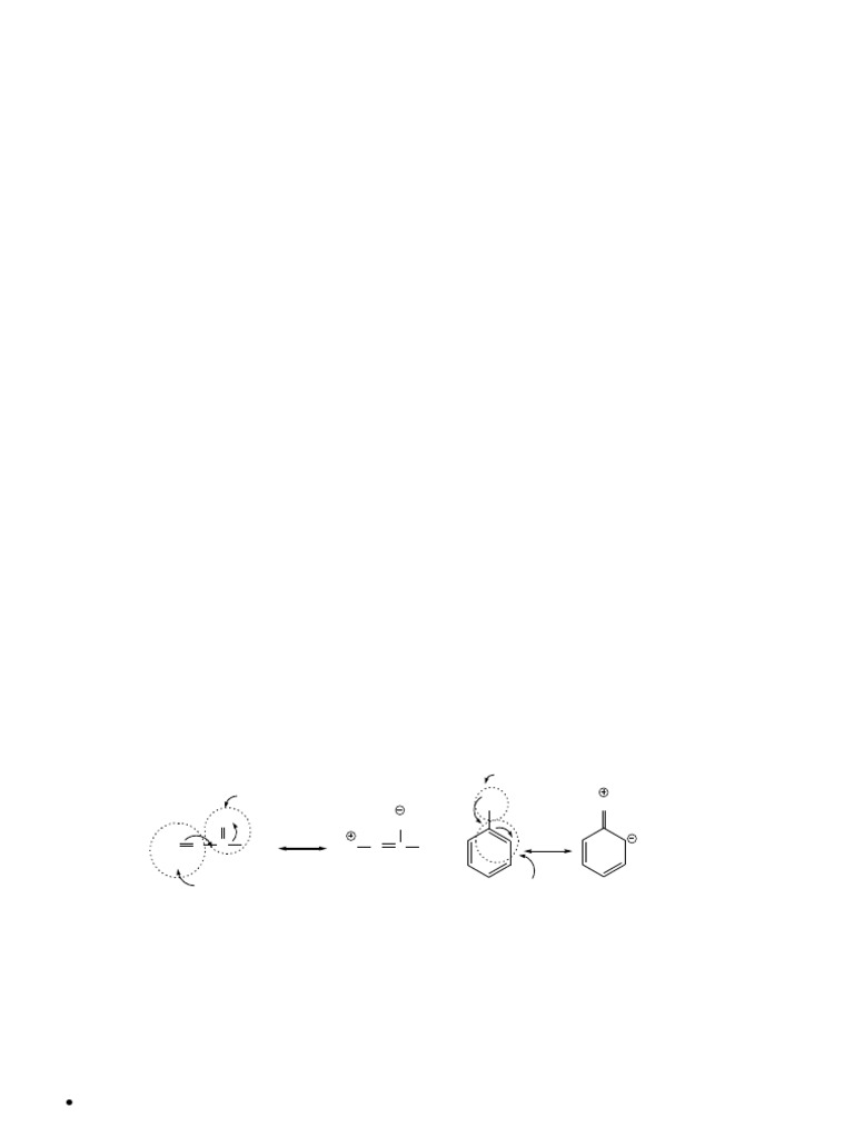 Mesomeric Effect and Resonance Effect | PDF | Chemistry | Physical ...