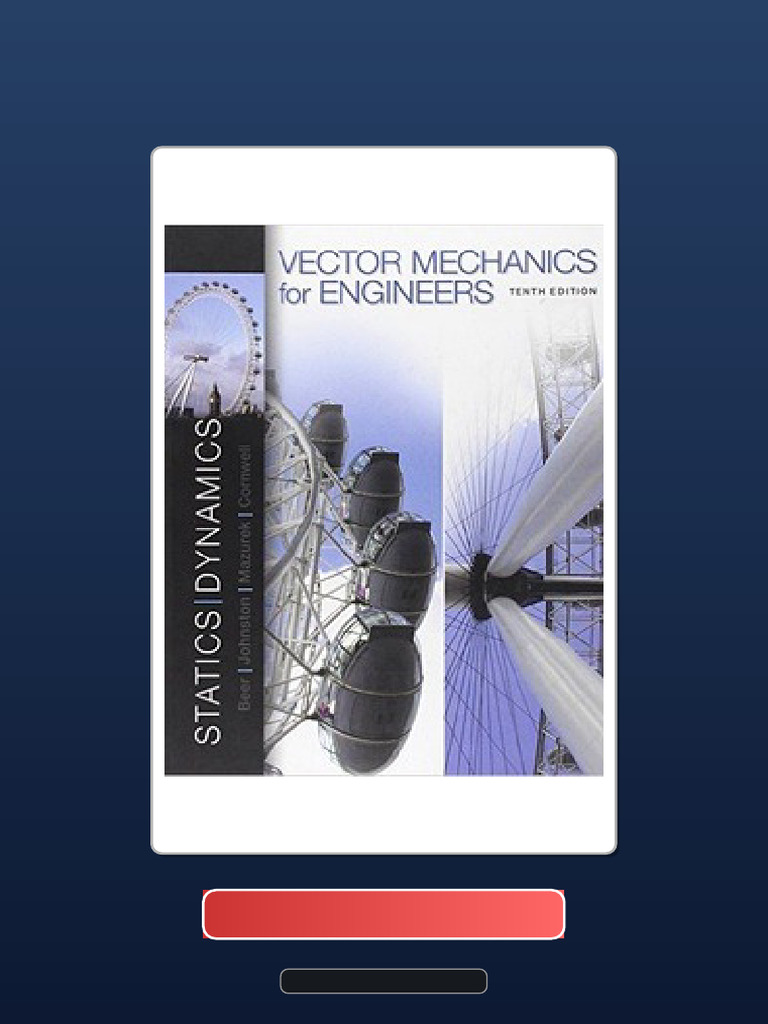 Vector Mechanics For Engineers Statics and Dynamics 10th Edition Full Download | PDF | Force ...