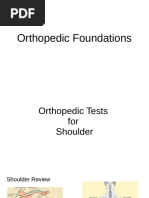 Speeds Test Supraspinatus Test Whipple Test Yergasons Test | PDF ...