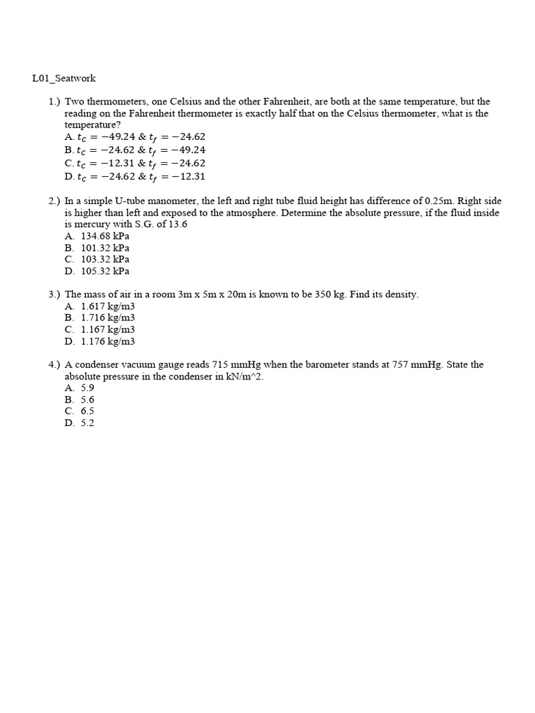 s01 Basic Principles of Thermodynamics | PDF