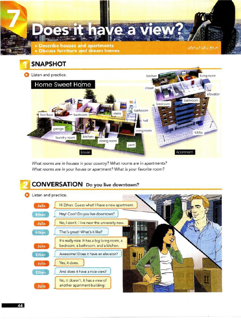 Interchange 5th Edition Intro Students Book UNIT 7 | PDF