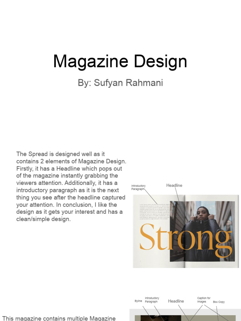 Key Elements of Effective Magazine Design | PDF