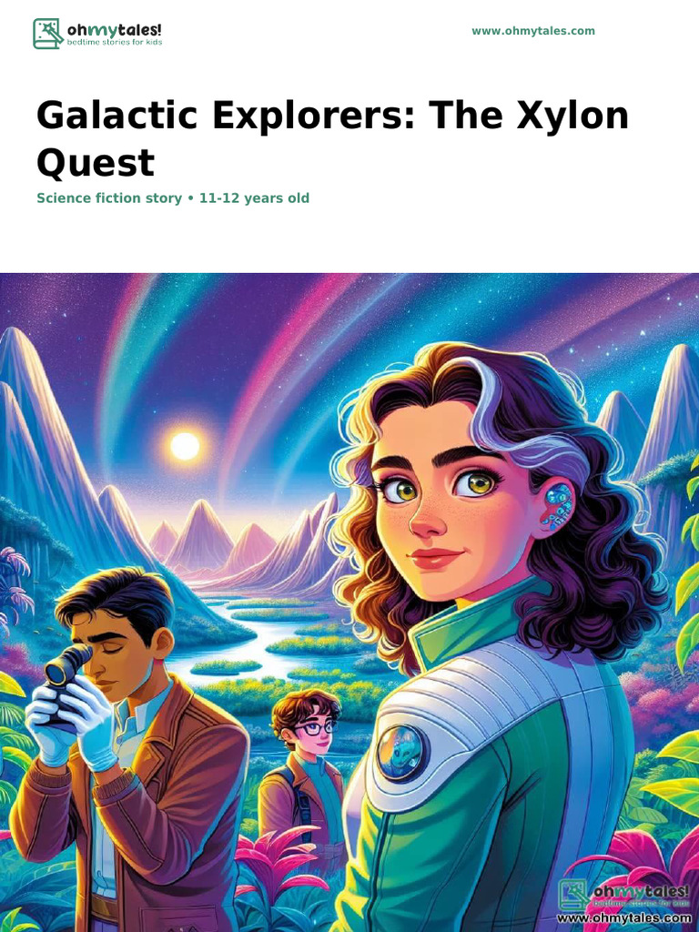 Galactic Explorers the Xylon Quest | PDF | Earthquakes | Stars