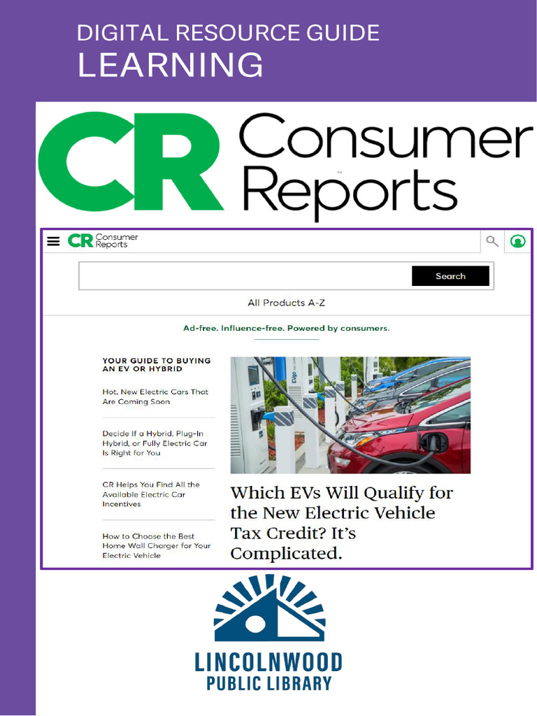 Lincolnwood Library Consumer Reports | PDF