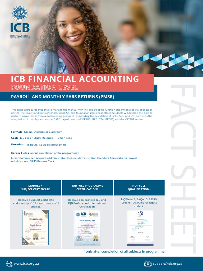 ICB Payroll and SARS Returns Course | PDF