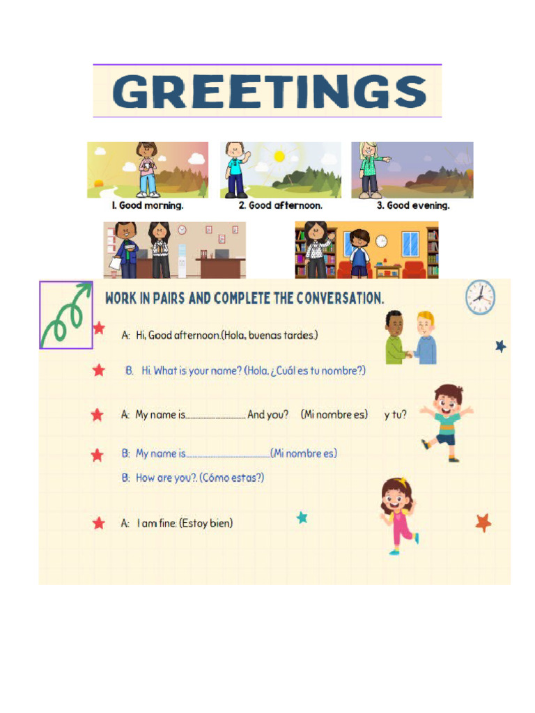 Greetings | PDF