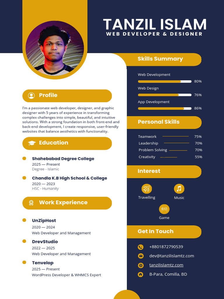 Tanzil CV | PDF