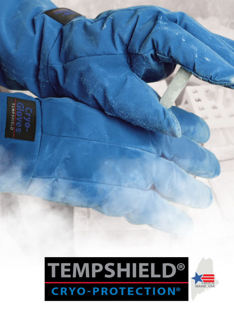Tempshield Cryogenic Safety Gear Guide | PDF | Cryogenics | Personal ...