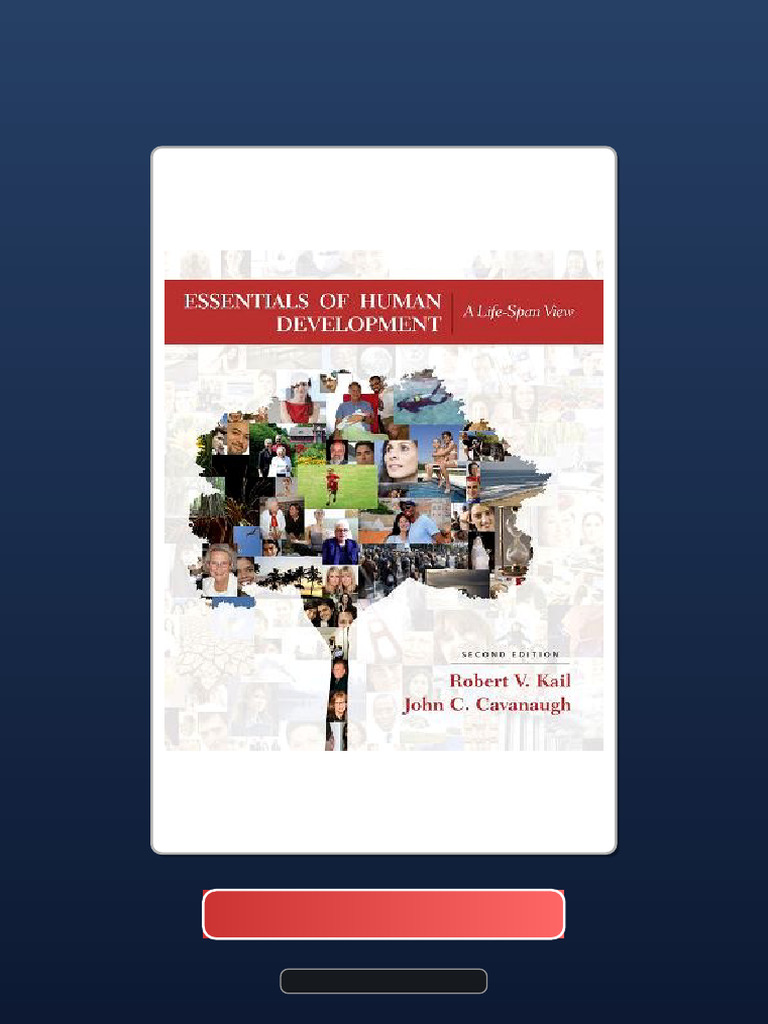 Essentials of Human Development A LifeSpan View 2nd Edition Kail Full Download | PDF ...