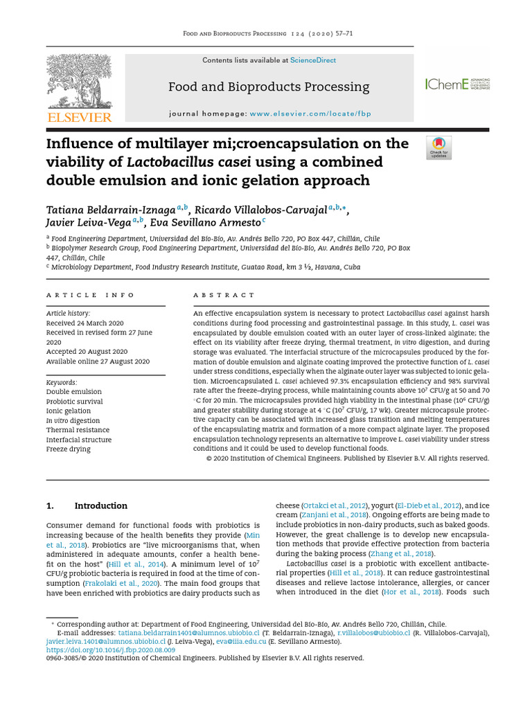Beldarrain-Iznaga Et Al 2020 - Food and Bioproducts Processing ...