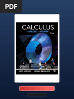 Complete Bundle Calculus 10th Edition Larson | PDF | Integral | Derivative