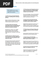 MOT Inspection Manual for Seat Belts | PDF | Seat Belt | Airbag