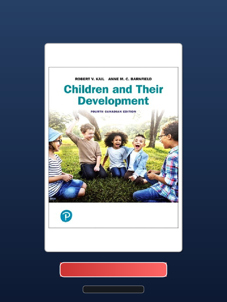 Children and Their Development 4th Canadian Edition Kail Full Download ...