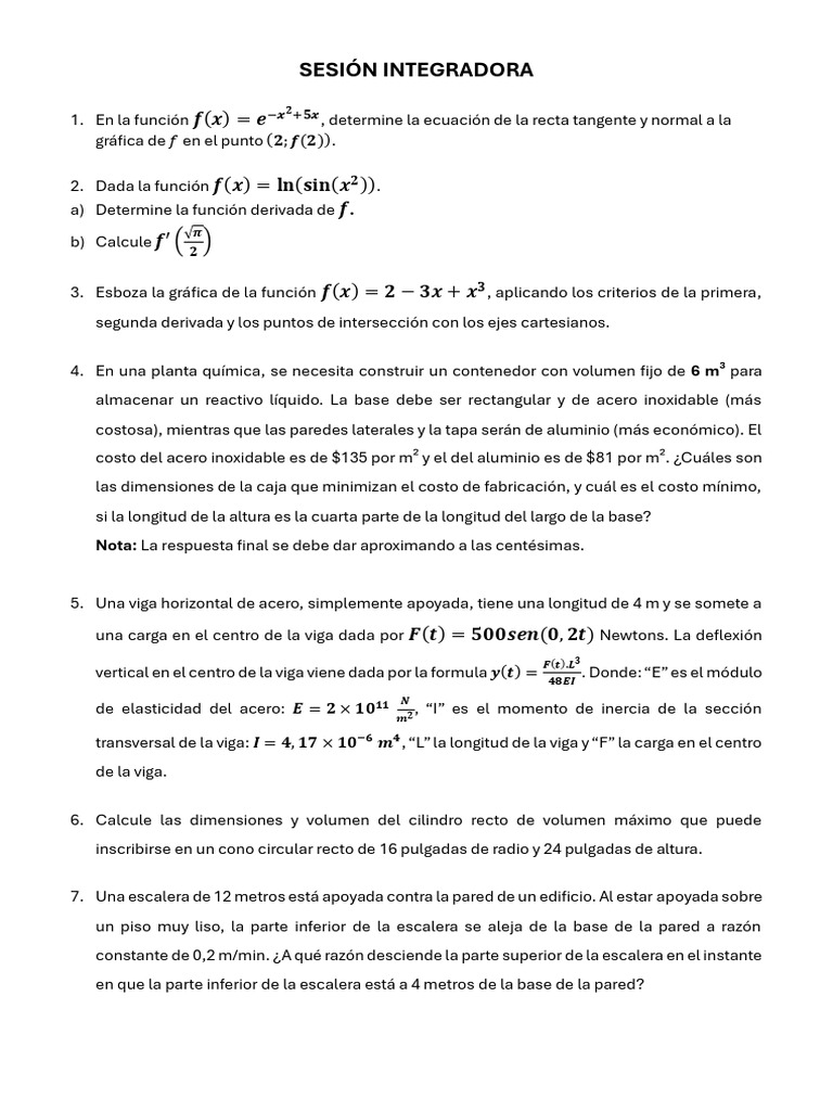 Sesión Integradora - PC3 - Aryabw | PDF