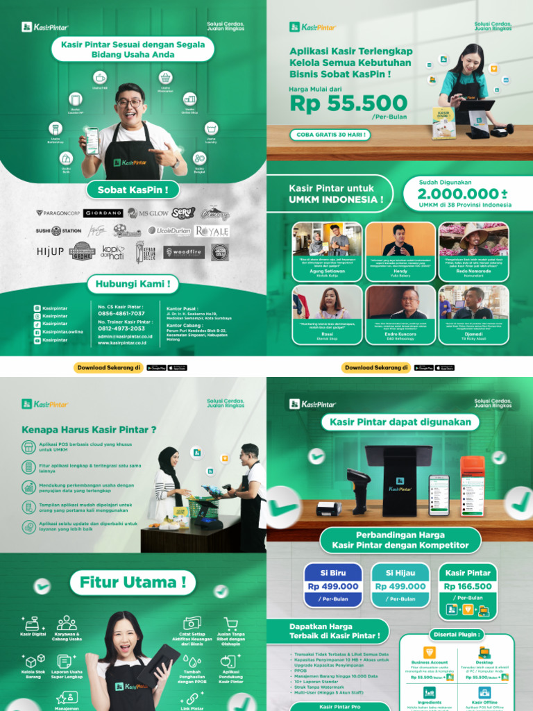 Brosur Kasir Pintar | PDF