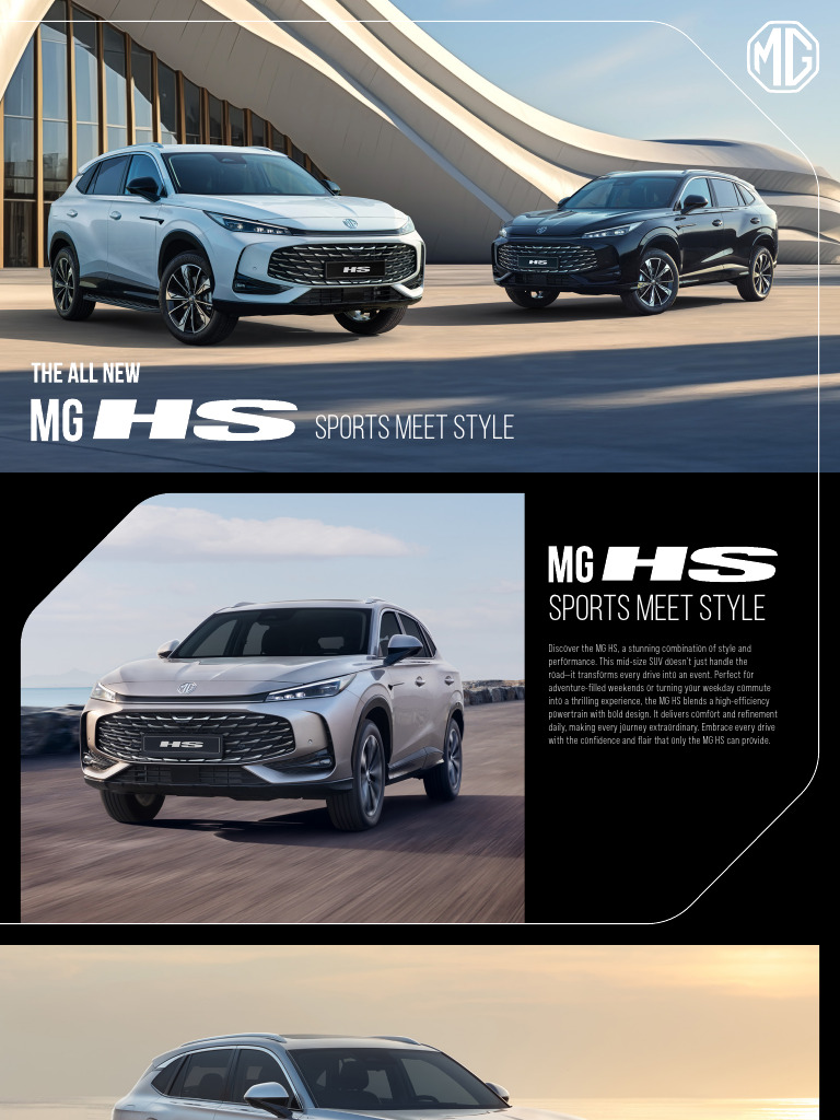 MG Hs Brochure en r07 Lowres | PDF | Seat Belt | Car