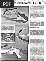Free Crossbow Plans | PDF | Bow And Arrow | Screw