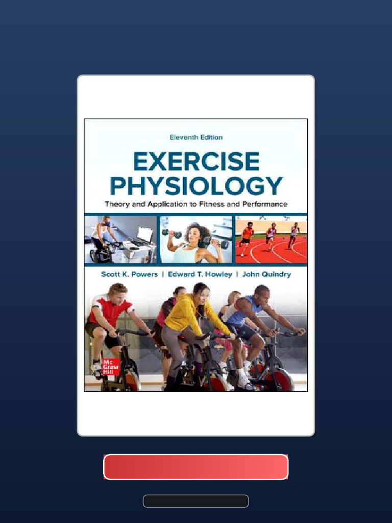 Exercise Physiology Theory and Application To Fitness and Performance ...