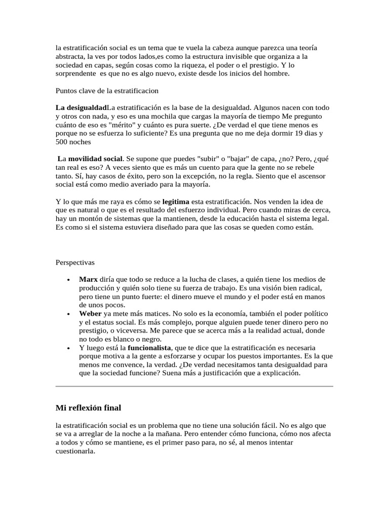 Anibal Owo | PDF | Estratificación social | Verdad