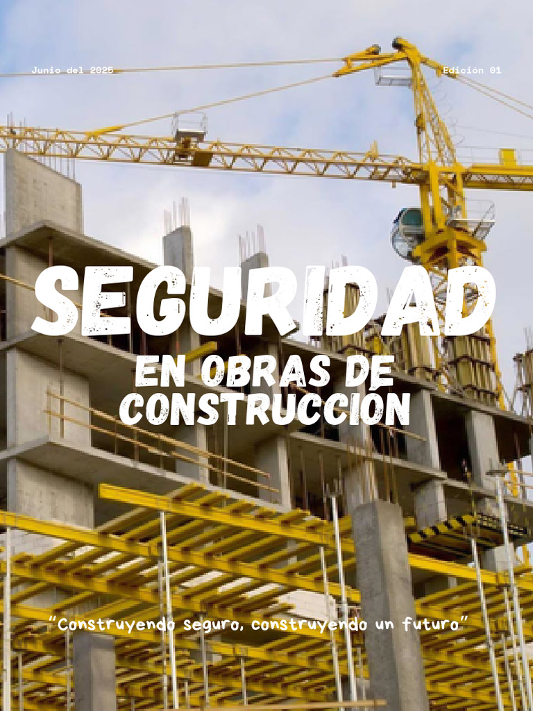 Seguridad En Obras De Construccion Pdf Seguridad Y Salud