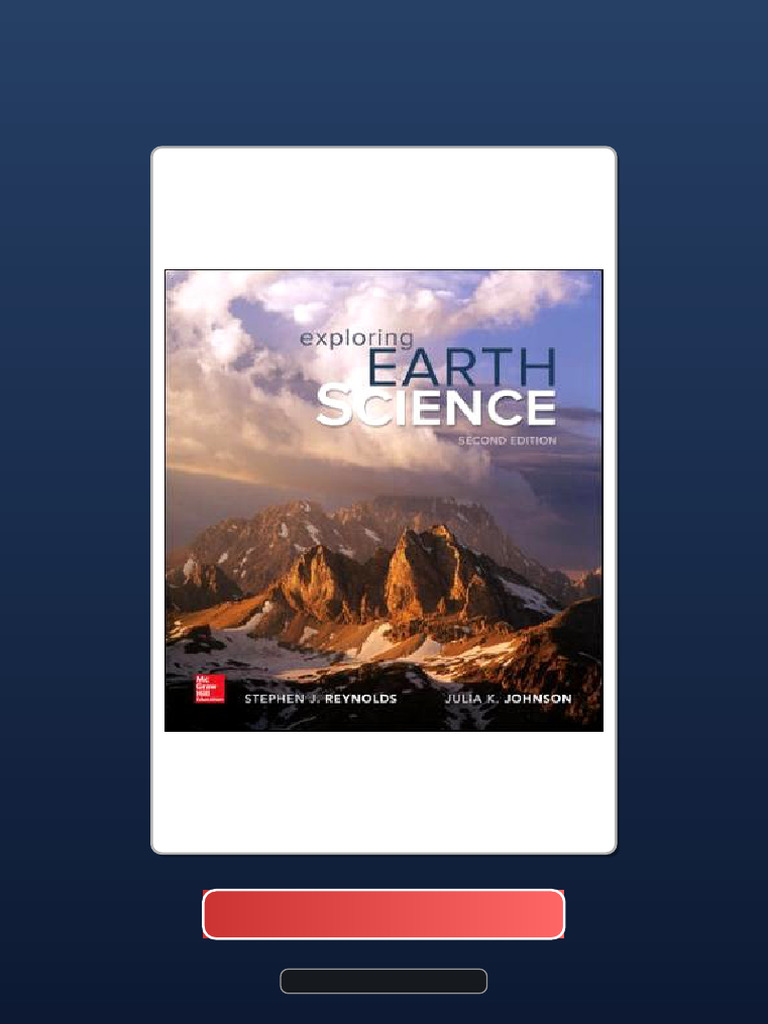 Exploring Earth Science 2nd Edition Reynolds Full Download | PDF ...