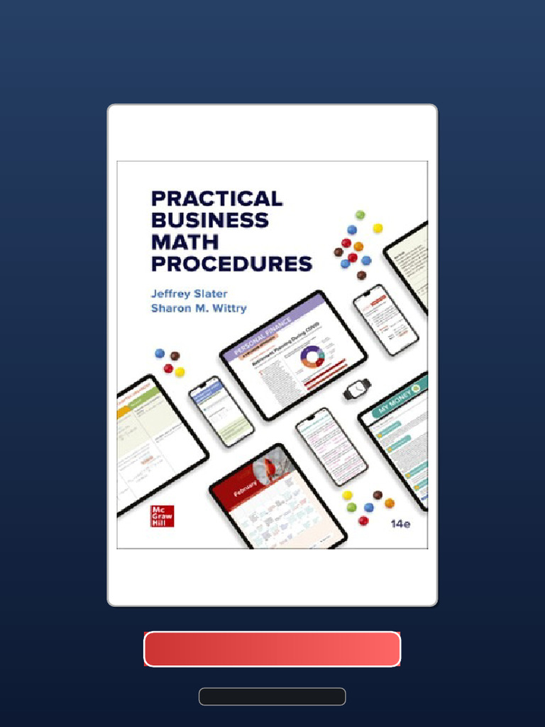Practical Business Math Procedures 14th Edition Slater Full Download ...
