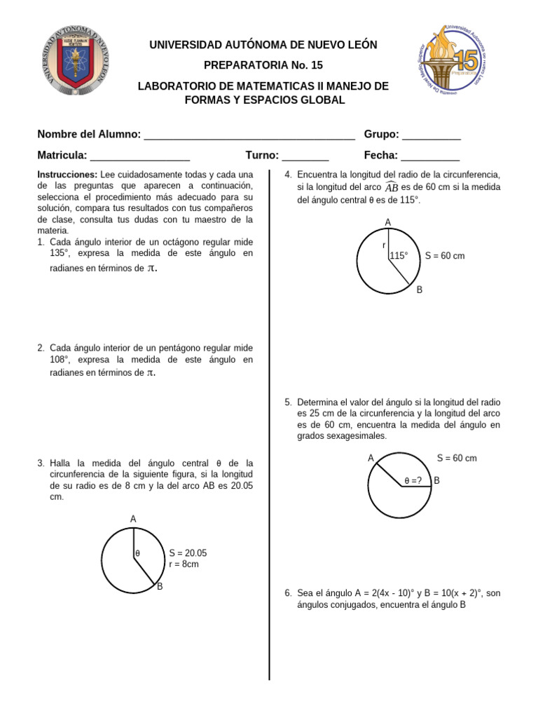 Lab. 2do - Sem. Global Ene - Jun 2025 Alumno | PDF | Triángulo ...