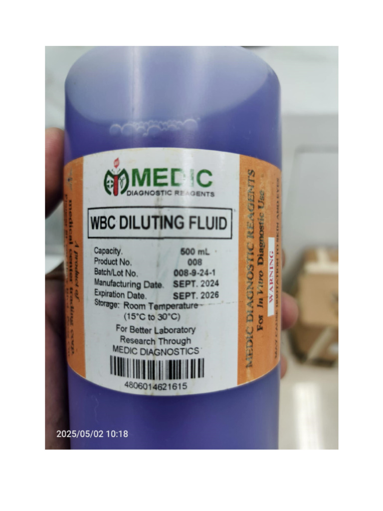 WBC Diluting Fluid | PDF