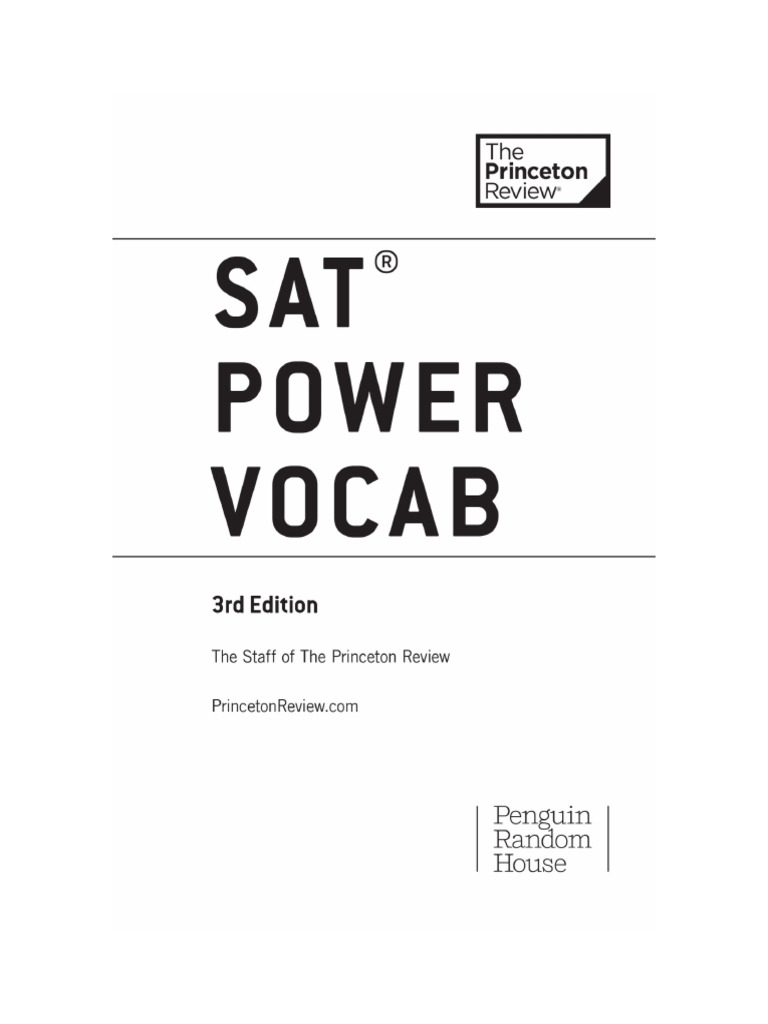 Sat-Power-Vocab-A-Complete-Guiat-9780593516713-9780593516706 2 | PDF