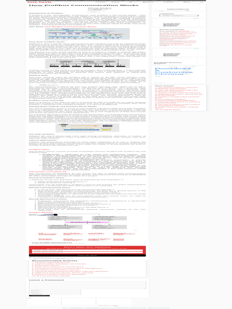 How Profibus Communication Works - Inst Tools | PDF | Network Protocols ...