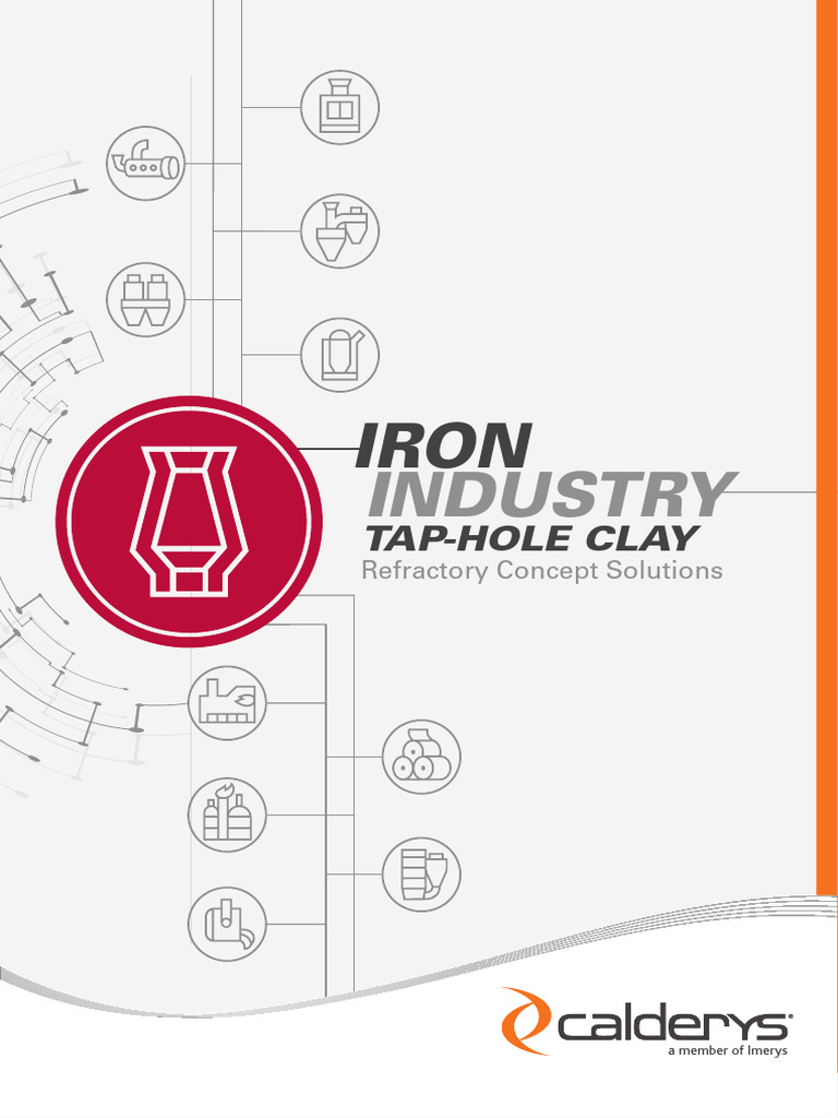 Calderys Tap-Hole Clay Solutions for Iron Industry | PDF | Refractory ...