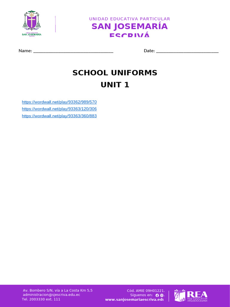 Links School Uniform | PDF