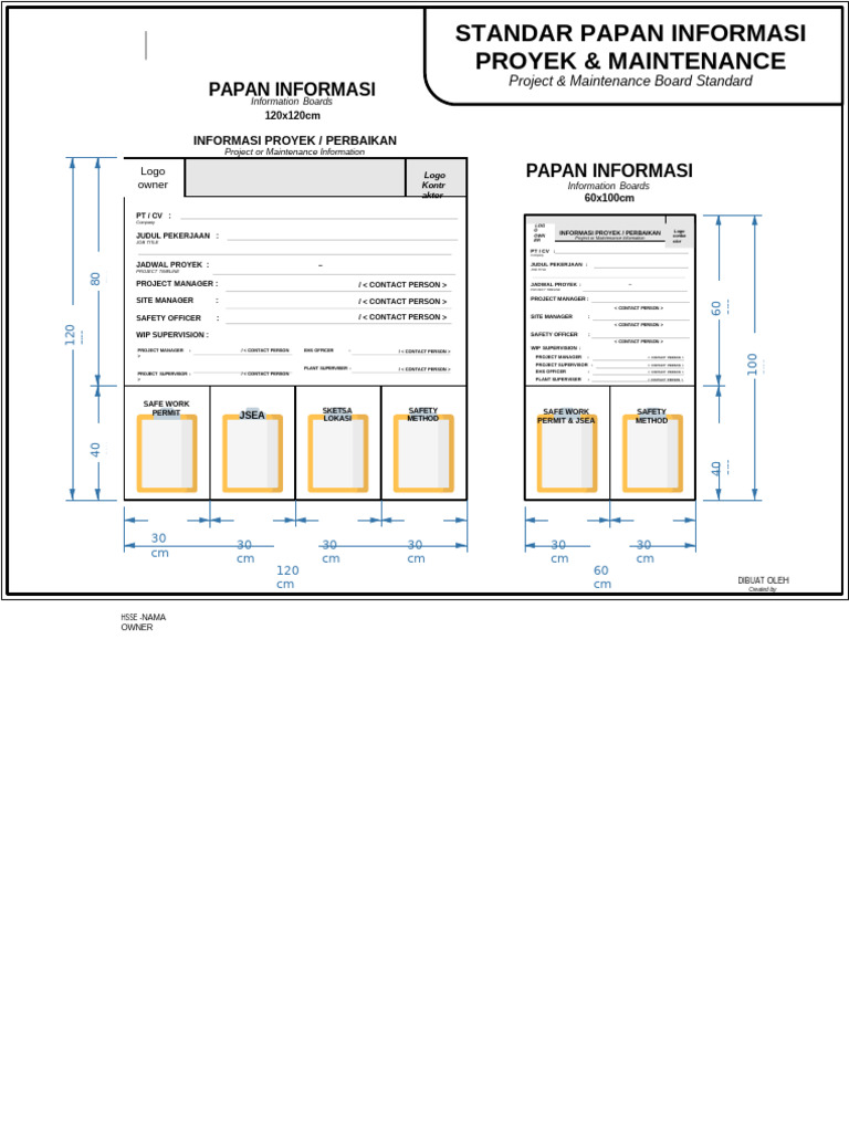 Papan Project Dan Maintenance | PDF