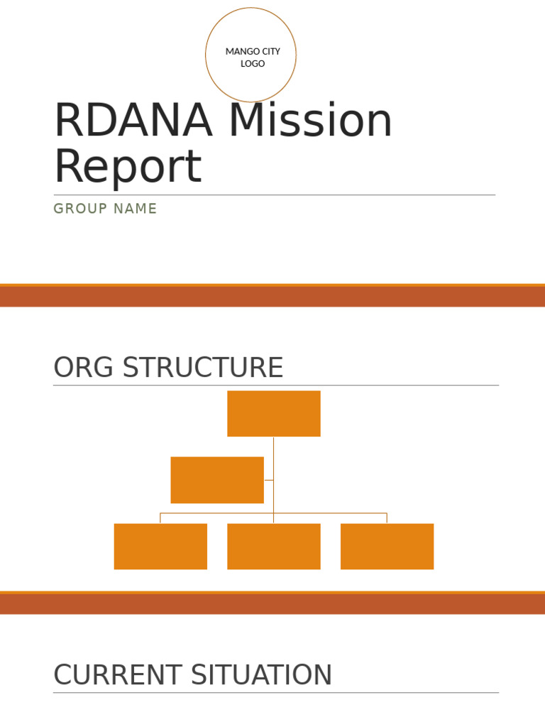 RDANA Mission Template | PDF