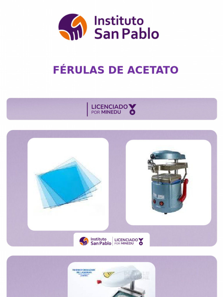 Ferula de Acetato | PDF