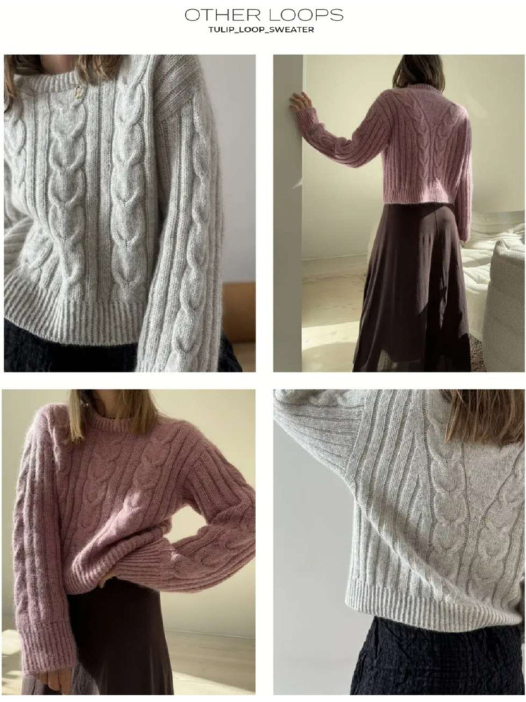 Other Loops Tulip Loop Sweater | PDF