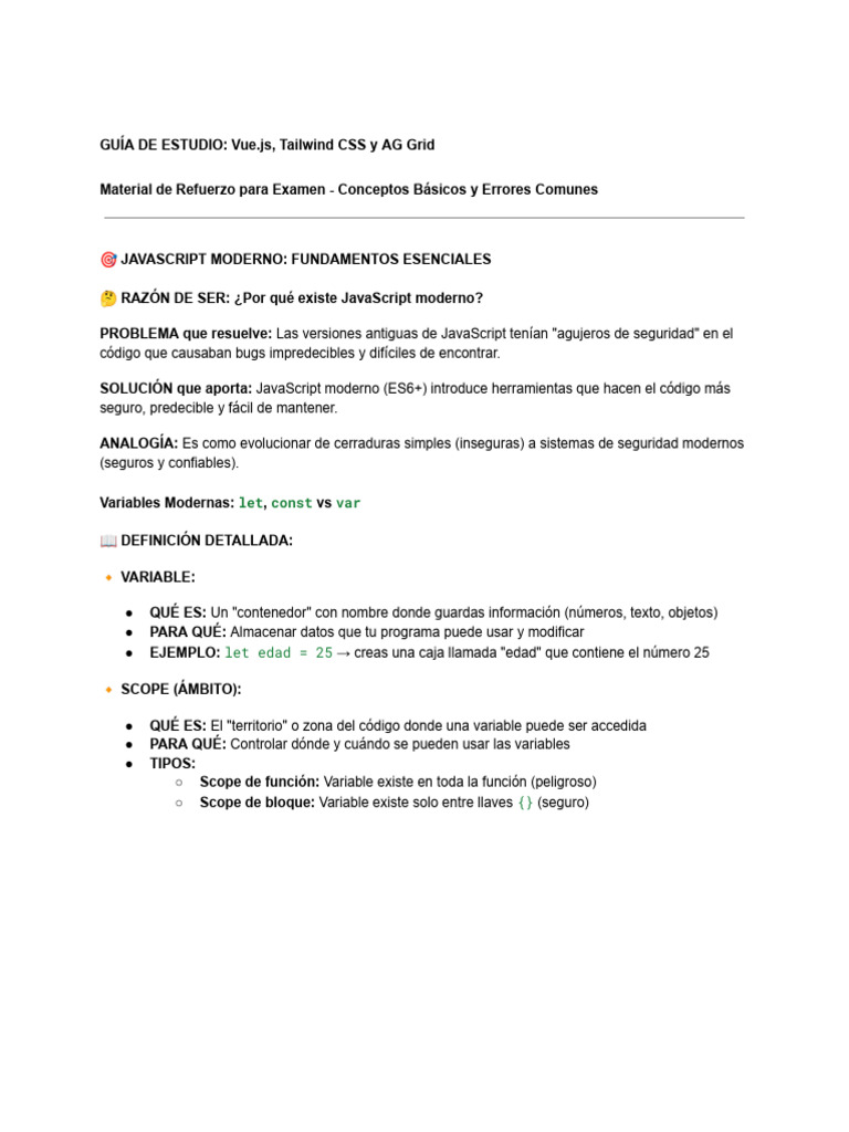 Guia de Estudio - Programacion III - Vue - JS, Tailwind CSS y AG Grid ...