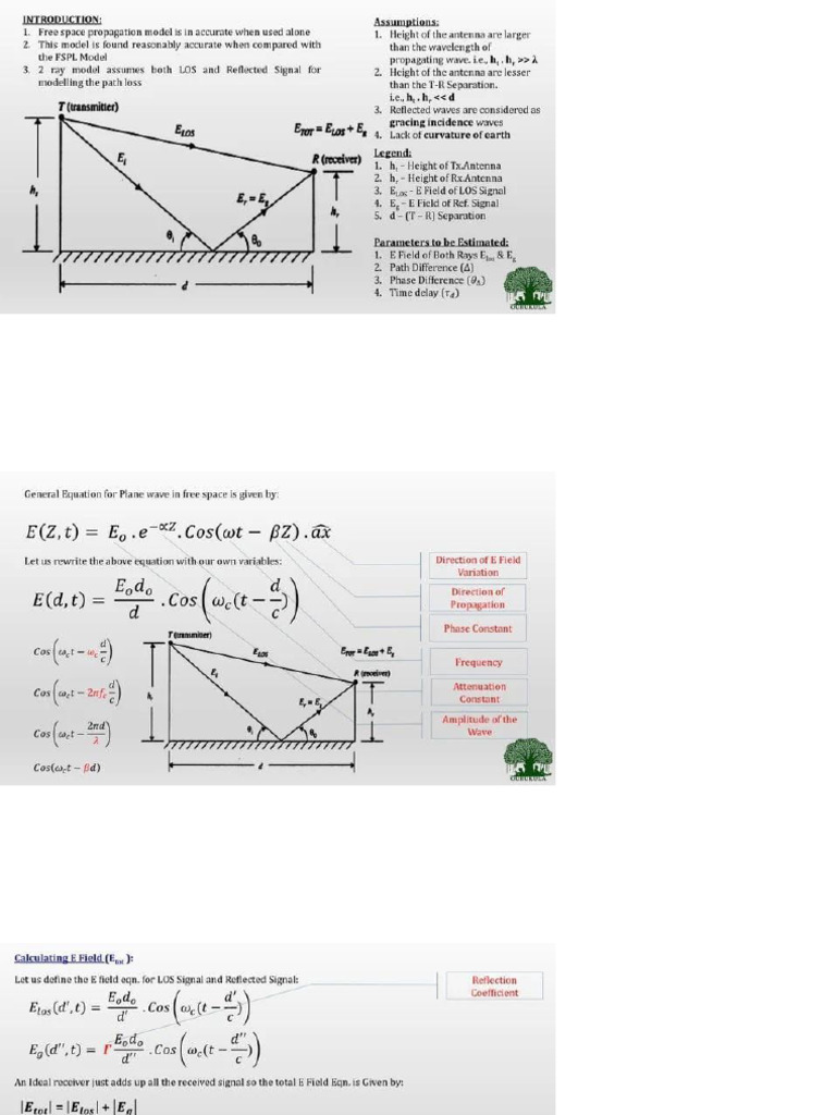 Two Ray Model | PDF