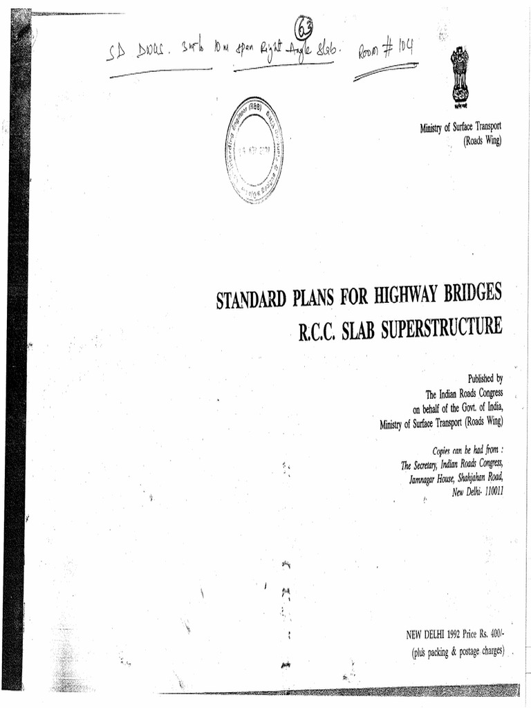 SD Drawings 101-122 | PDF