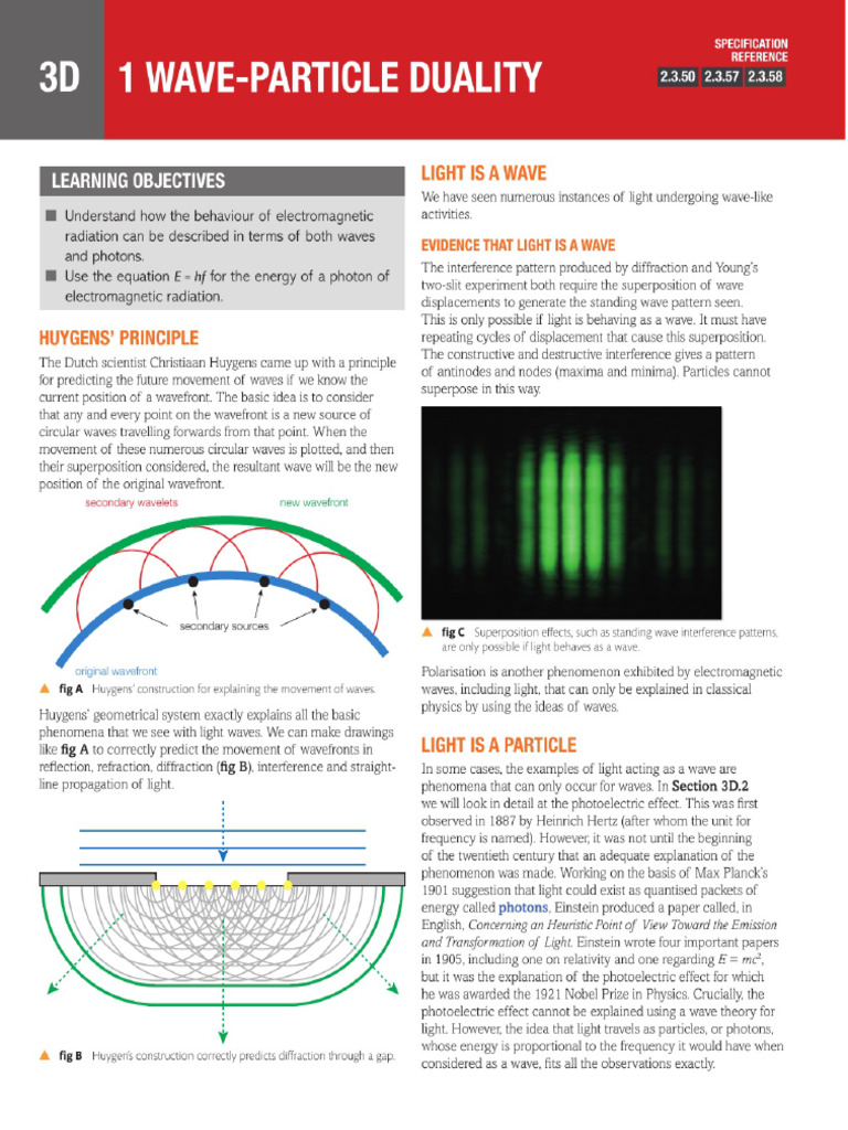 IAL Physics Student Book 1 | PDF