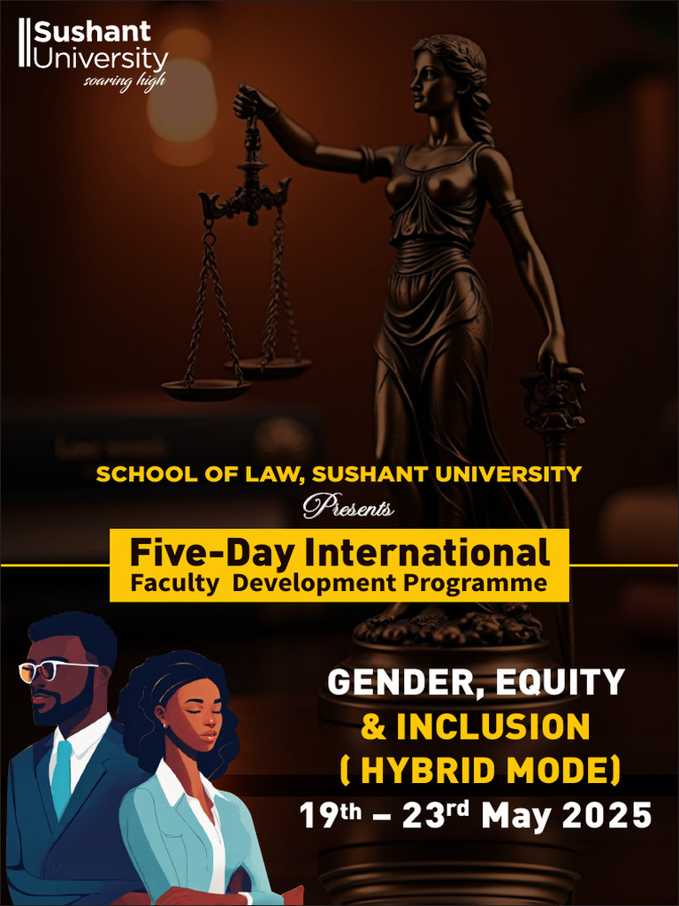 Five Day International FDP Brochure | PDF | Gender Equality | Gender ...