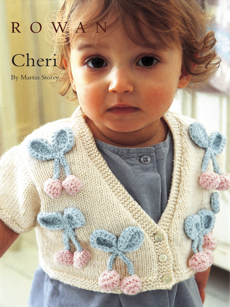 Rowan - Cheri Cardigan in Baby Merino Silk DK (Downloadable PDF | PDF ...