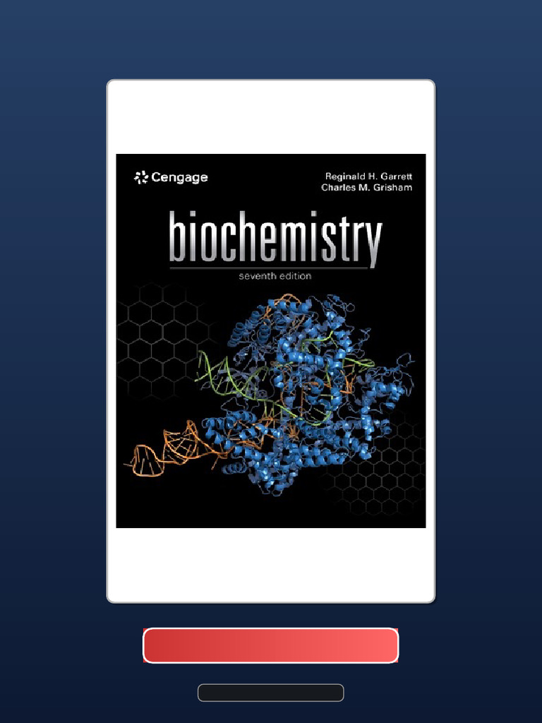 Biochemistry 7th Edition Garrett Full Download | PDF | Metabolism ...