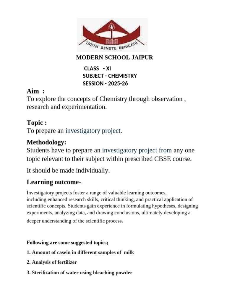 Class 11 Chemistry HHW 25-26 | PDF