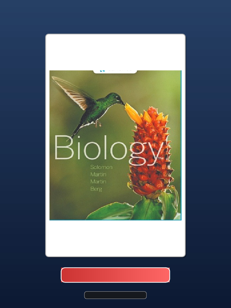 Biology 11th Edition Solomon Full Download | PDF | Evolution | Genetics