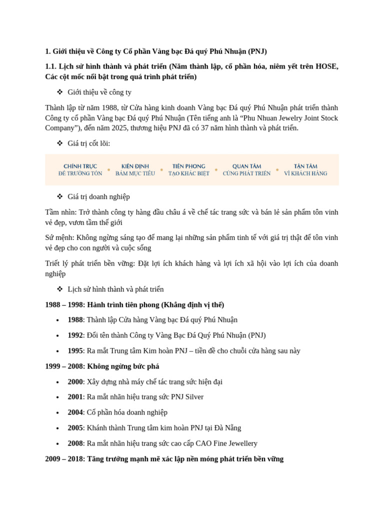 TTCK-Nội Dung Tóm Tắt | PDF